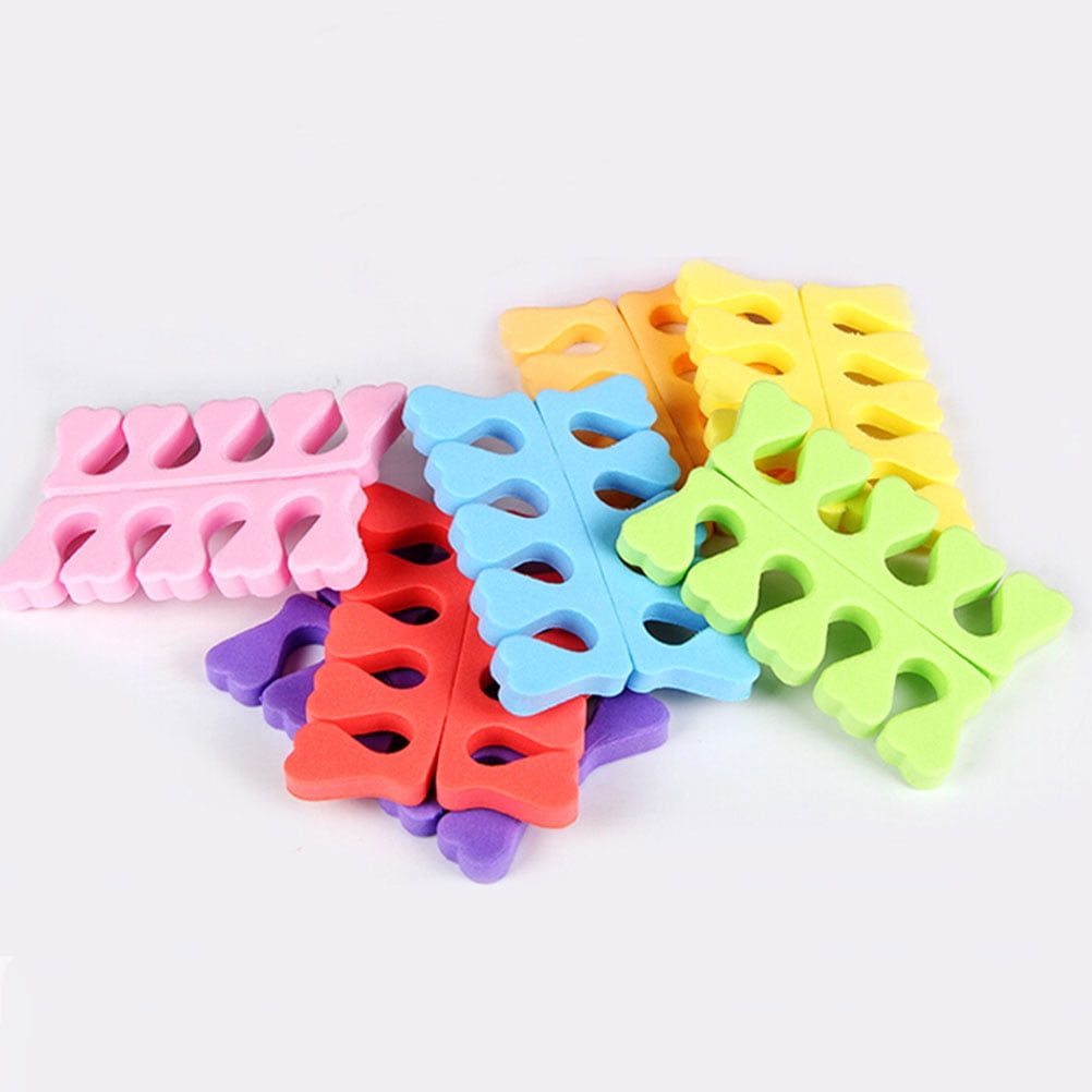 Masteelf 100 Pcs Toe Splitter Sponge Material Finger Separators ...