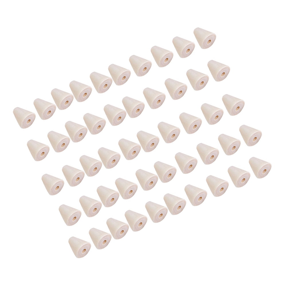 Masteelf 100 Pcs Wooden Cone Beads Boards Commercial DIY Jewelry Child ...