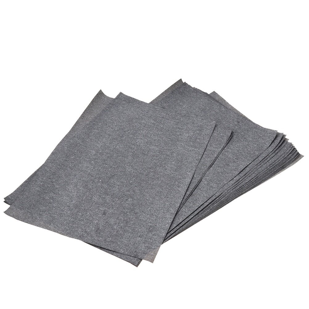 Masteelf 100 Sheets/Bag Transfer Paper Tracing Paper Graphite Carbon ...