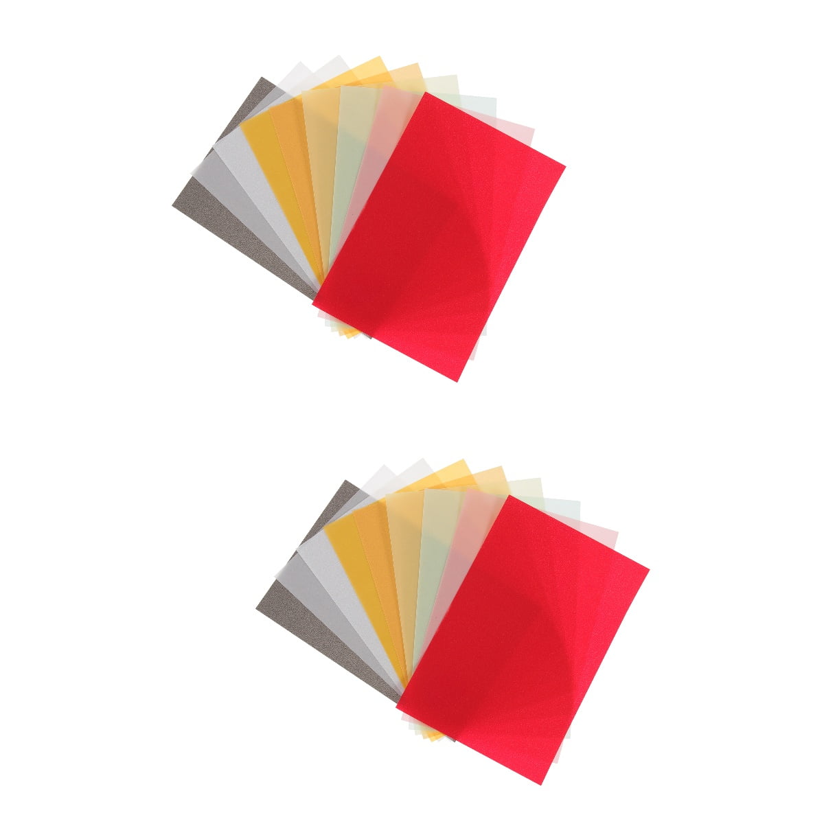 Masteelf 100 pcs Color Sulfate Paper Rubber Stamp Transferring Paper ...