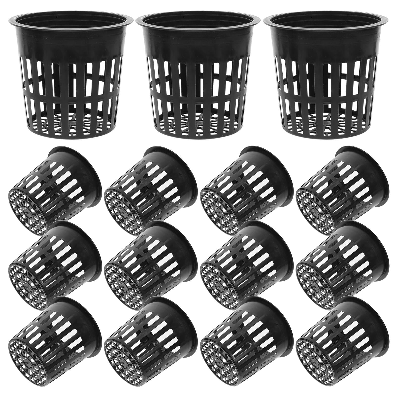 Masteelf 100 pcs Hydroponic Grow Baskets Plant Replacement Baskets ...