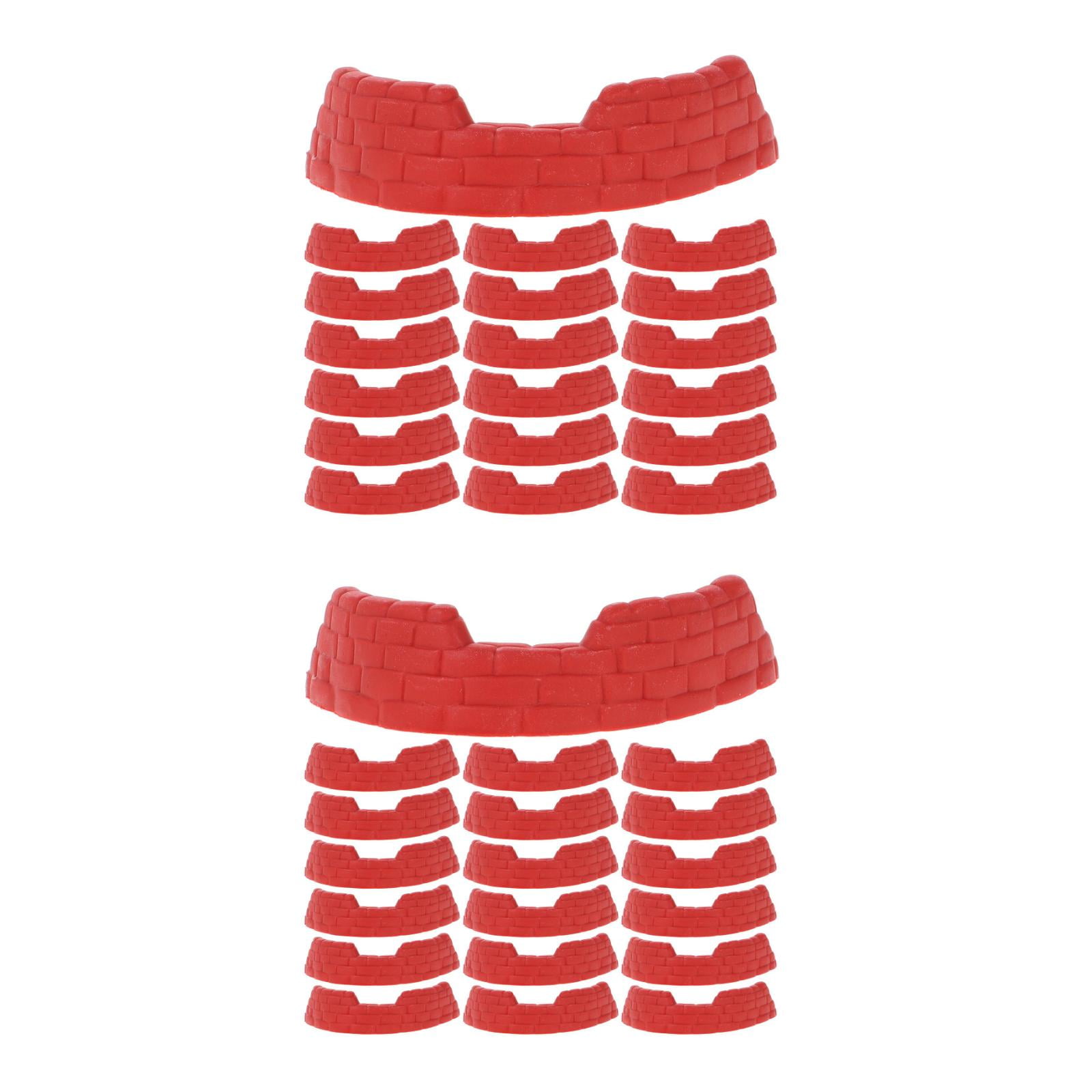 Masteelf 100 pcs U-Shaped Bunker army Toy Set For Army Men Action ...