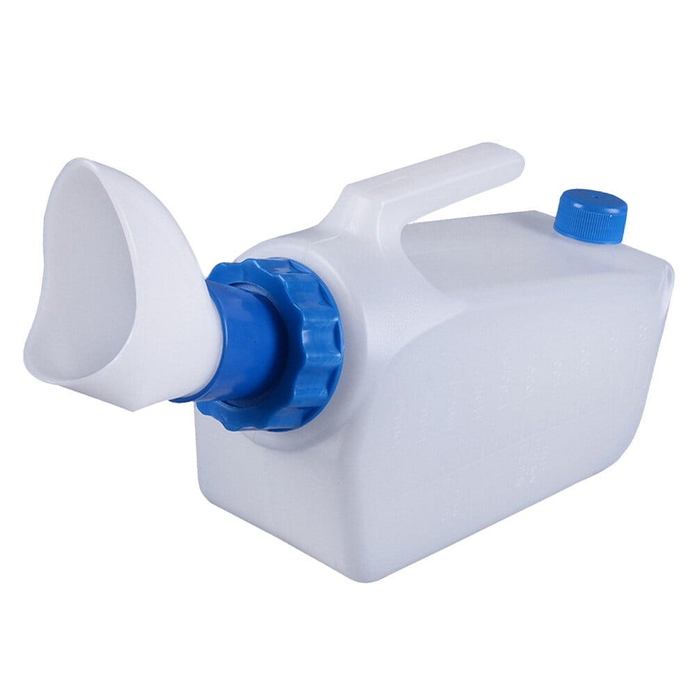Masteelf 1000 ML Pee Collector Male Female Urinal Funnel Elderly Blue ...