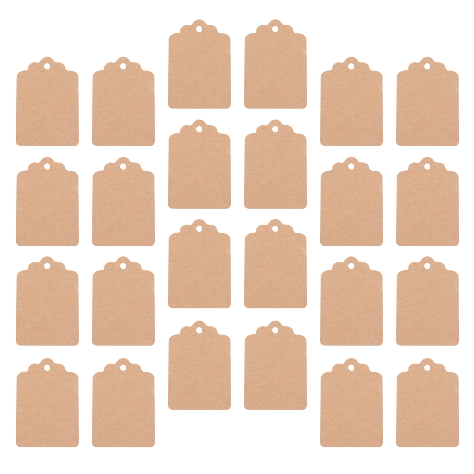 Masteelf 1000 Pcs Name Tag Swing Tags Craft Paper Label Sticker Labels ...