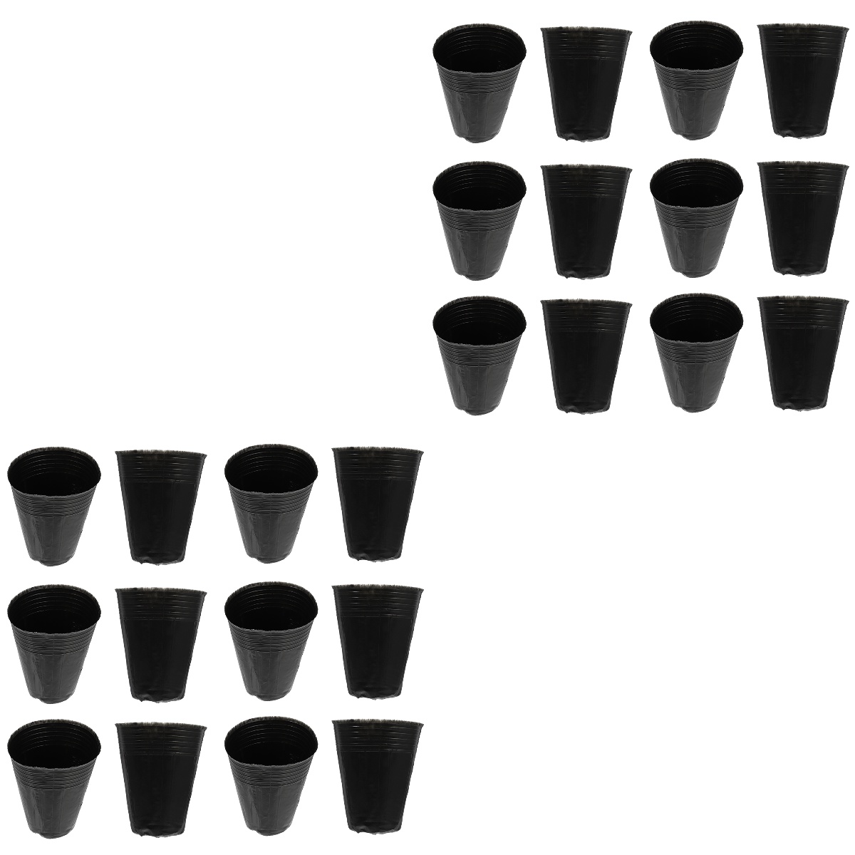 Masteelf 1000 Pcs Portable Plant Nursery Cup Planting Planter Garden ...
