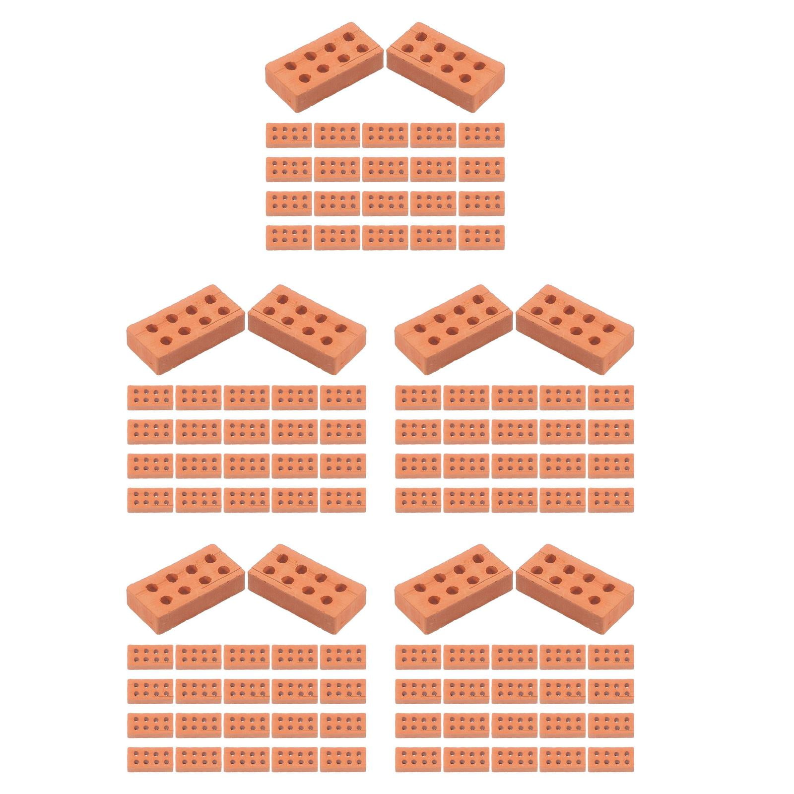 Masteelf 1000 pcs Miniature Bricks Tiny Bricks for Crafts DIY Miniature ...