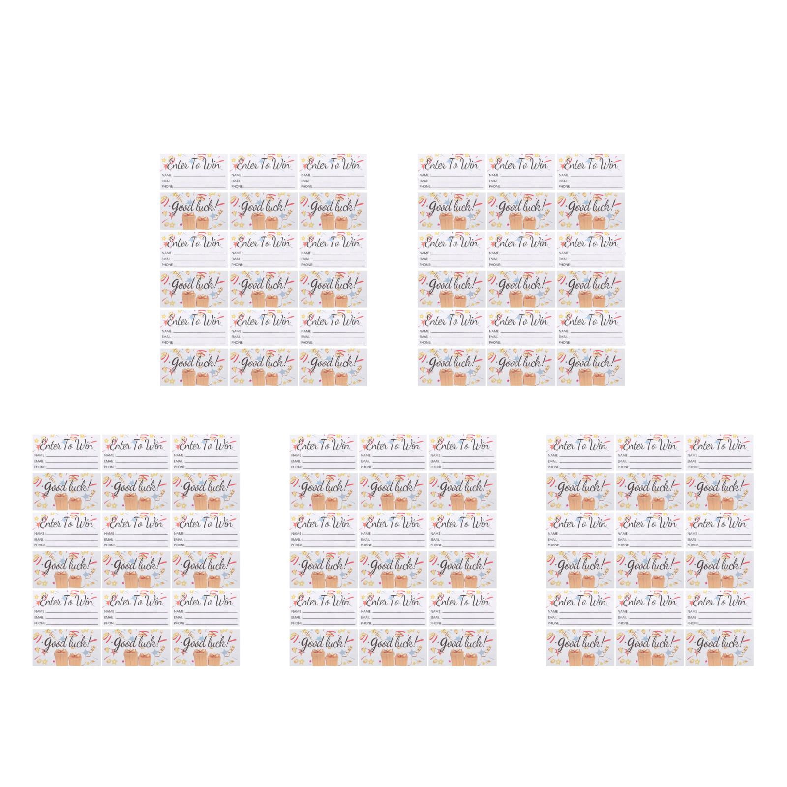 Masteelf 1000 pcs Printable Raffle Tickets For Carnivals And Events ...