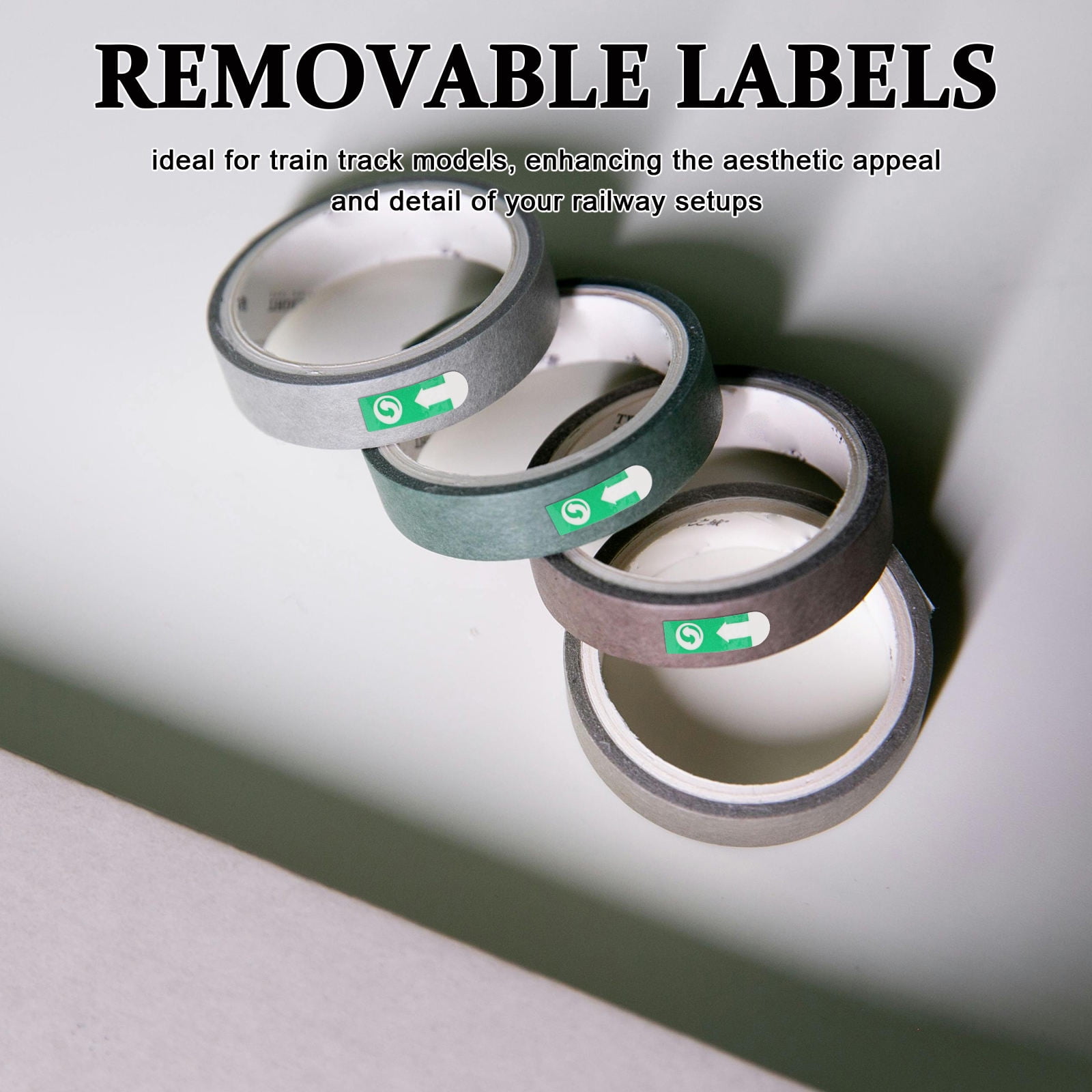 Masteelf 1000pcs Easy to Tear Sticker Labels for Decoration with ...