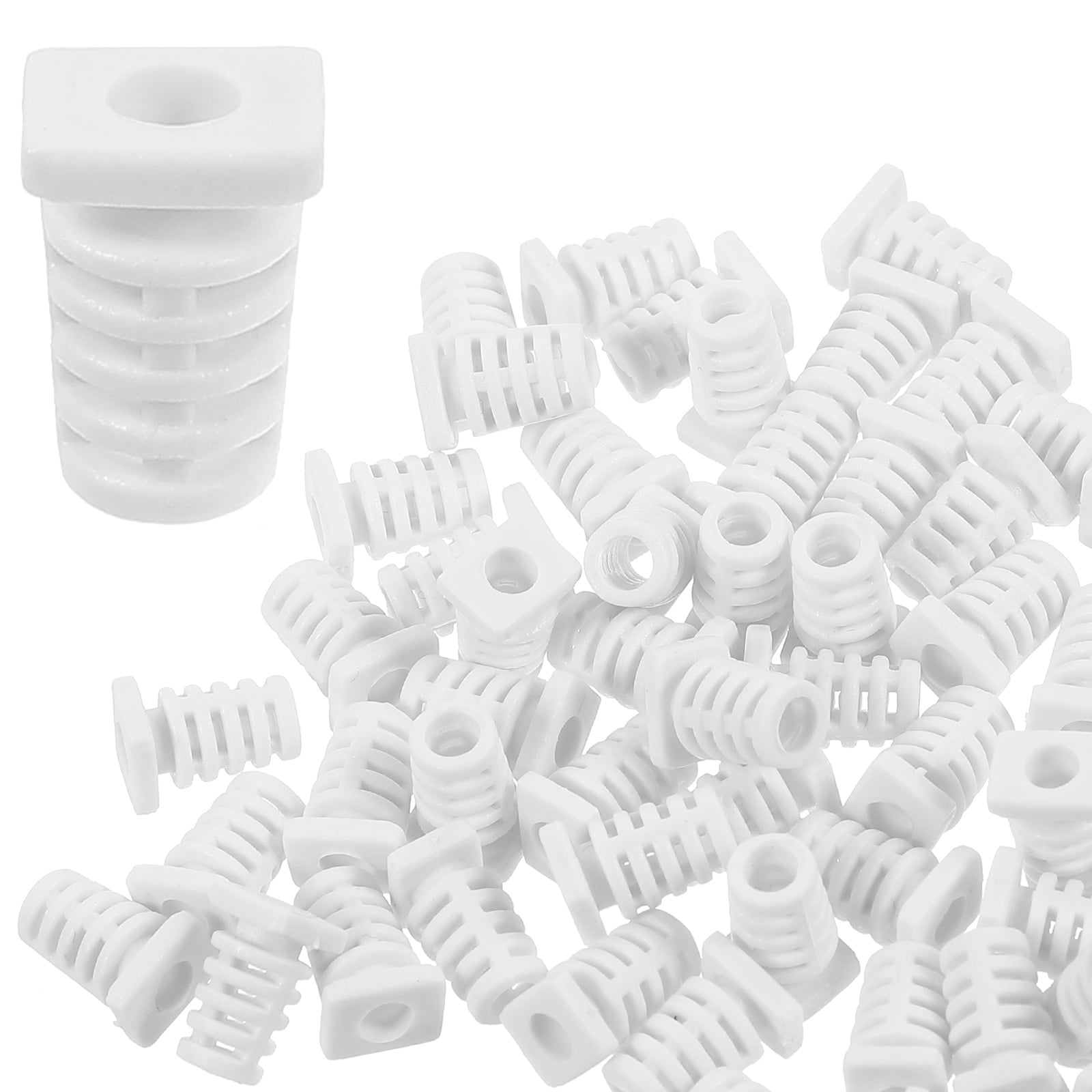Masteelf 100pcs Cable Protector Glands Wire Protector Strain Relief ...