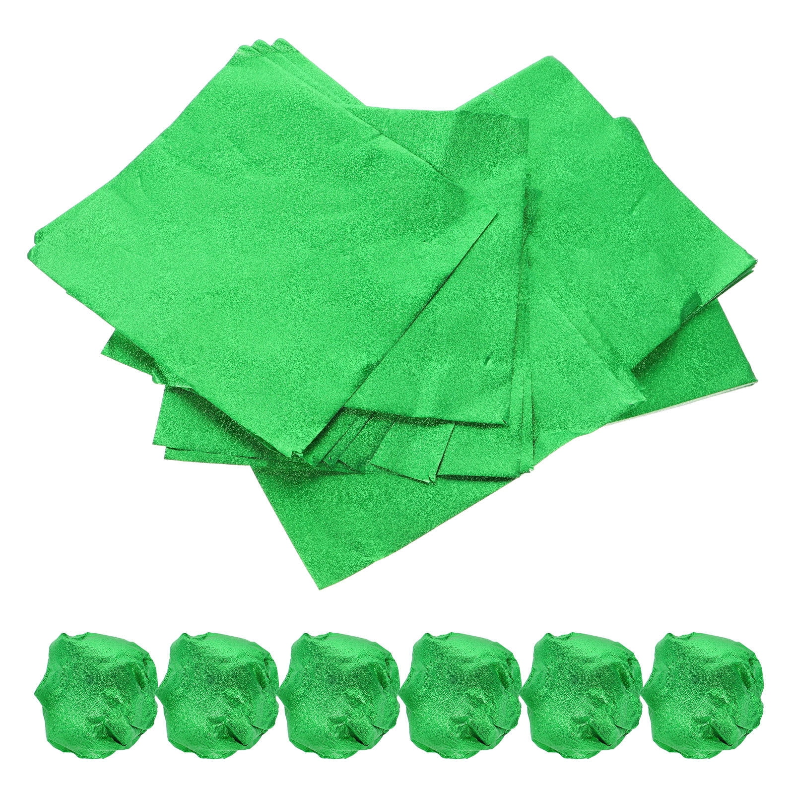Masteelf 100pcs Chocolate Candy Wrappers Aluminum Foil Paper Foil Candy ...
