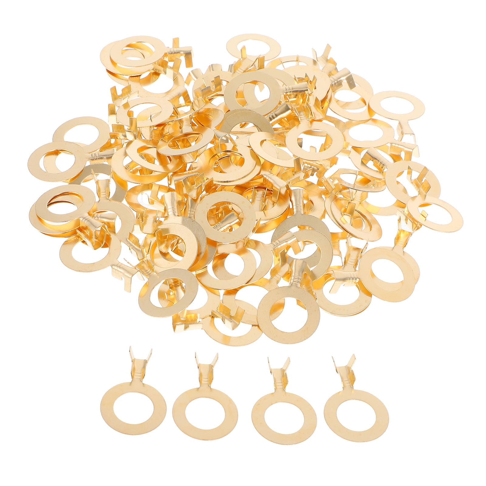 Masteelf 100pcs Heavy Duty Copper Terminal Lugs and Wire Connectors for ...