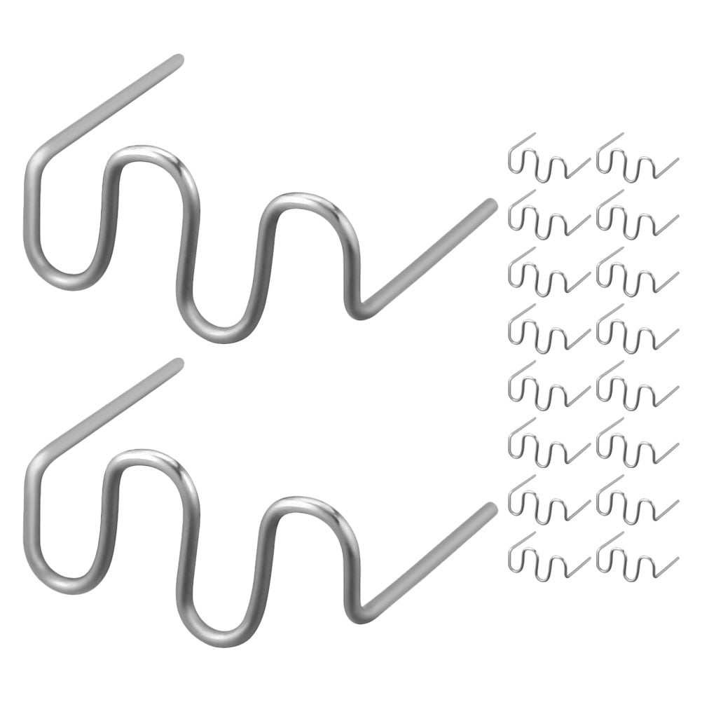 Masteelf 100pcs Hot Stapler Plastic Welder Kit 0.8mm Vehicle Bumper ...