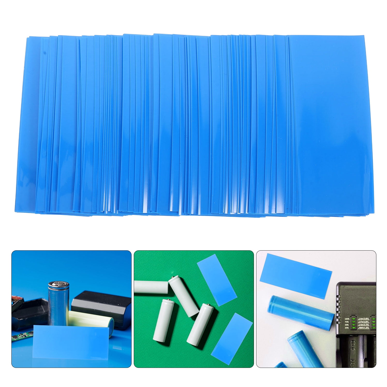 Masteelf 100pcs PVC Heat Shrink Wrap Tube for Battery Pack Protection ...