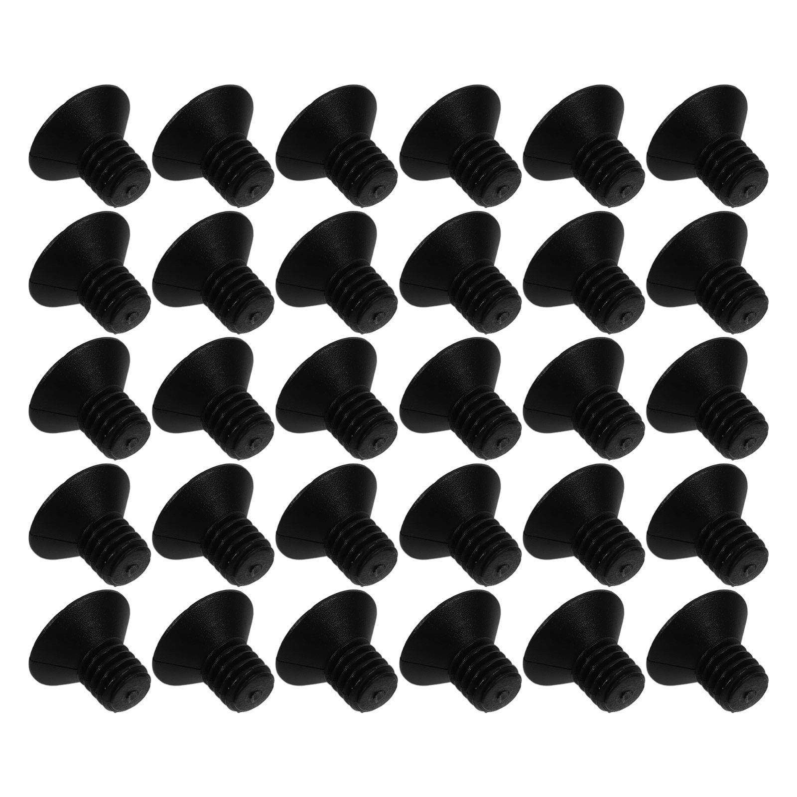 Masteelf Masteelf 100pcs Plastic Nylon Screw Nuts Hardware Kit with ...