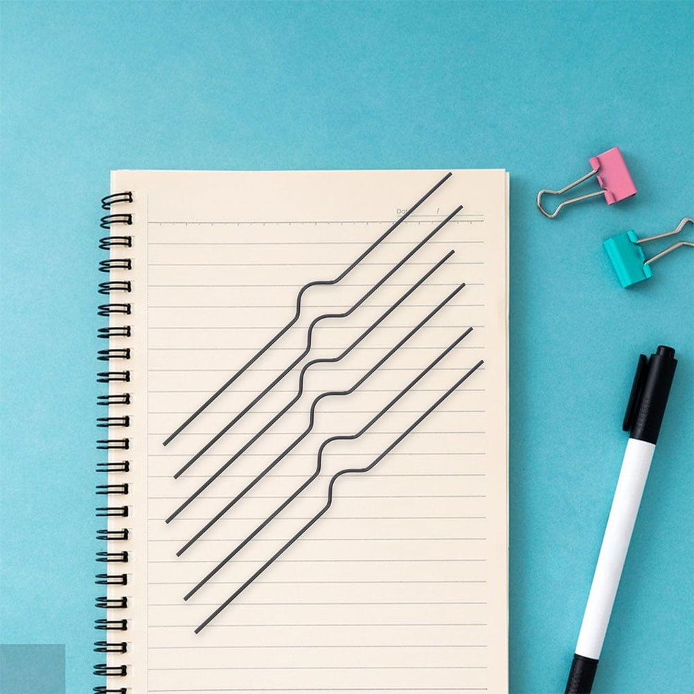 Masteelf 100pcs Poster Wire Hooks Calendar Hook Clips Hanging Calendar ...