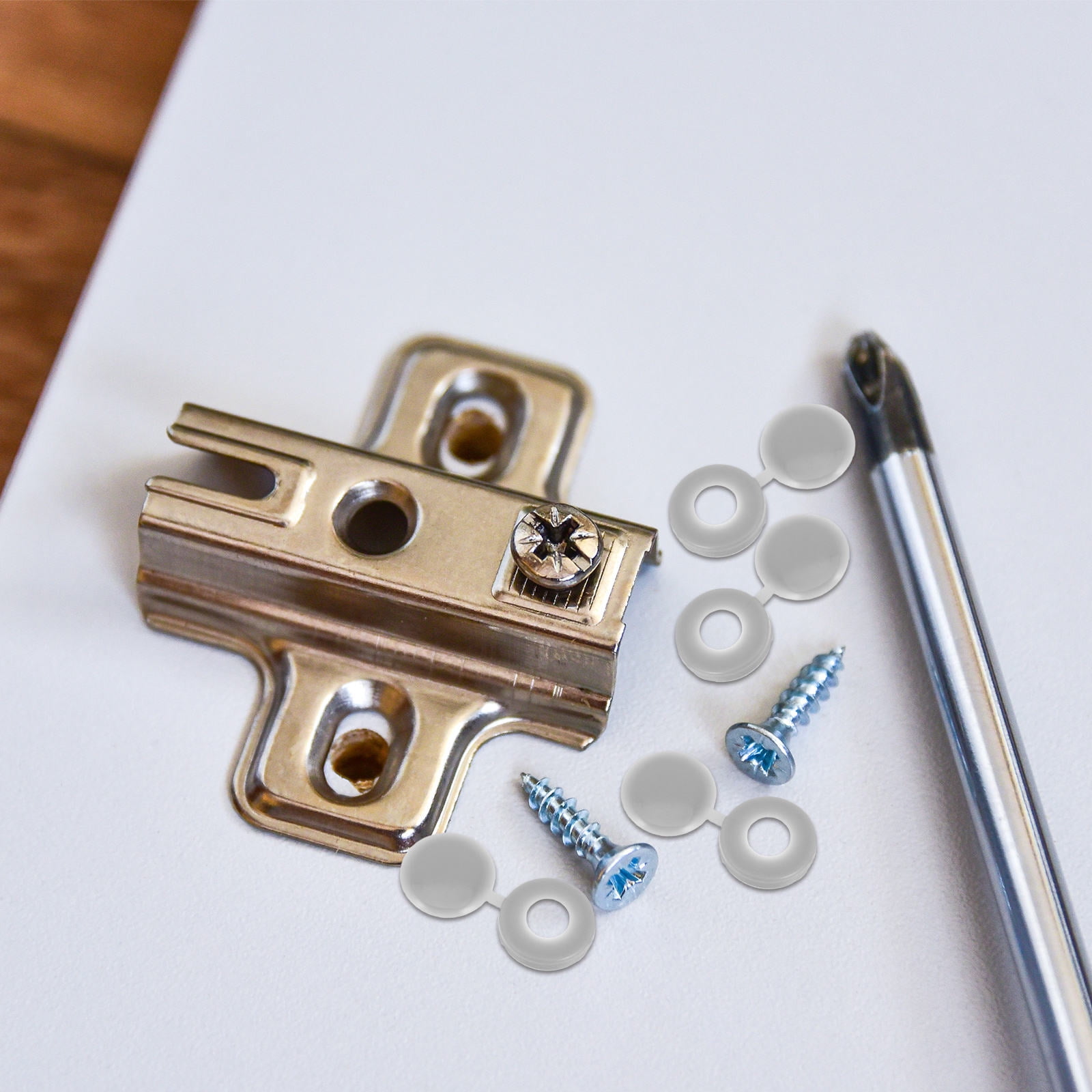 Masteelf 100pcs Screw Caps Cover Convenient Plastic Screw Caps Small ...