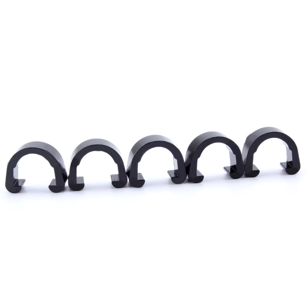 Masteelf 100pcs Wire Clamps Tubing Clips Mountain Bike C Shaped Buckle ...