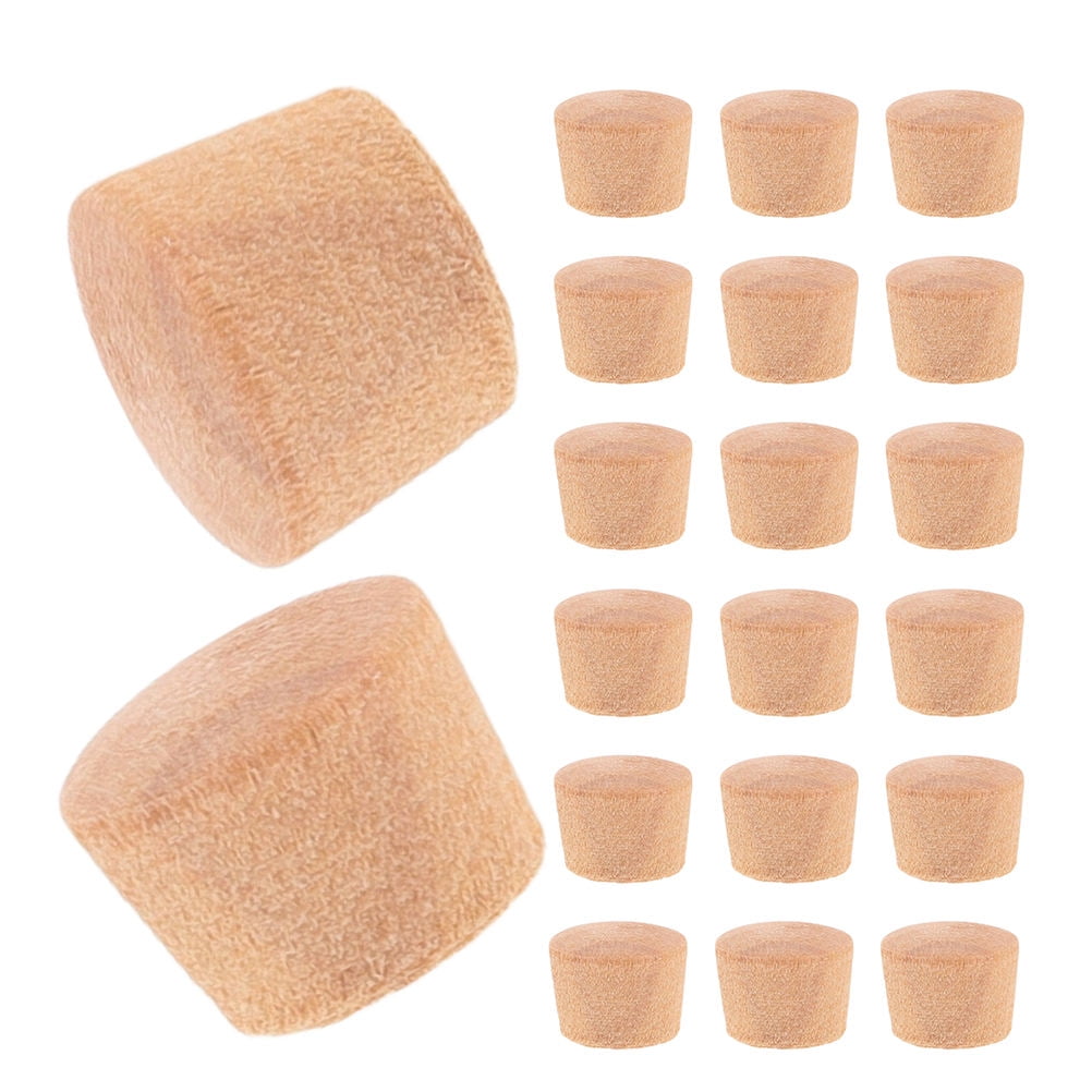 Masteelf 100pcs Wooden Plugs for Furniture Holes Reusable Hole Stopper ...