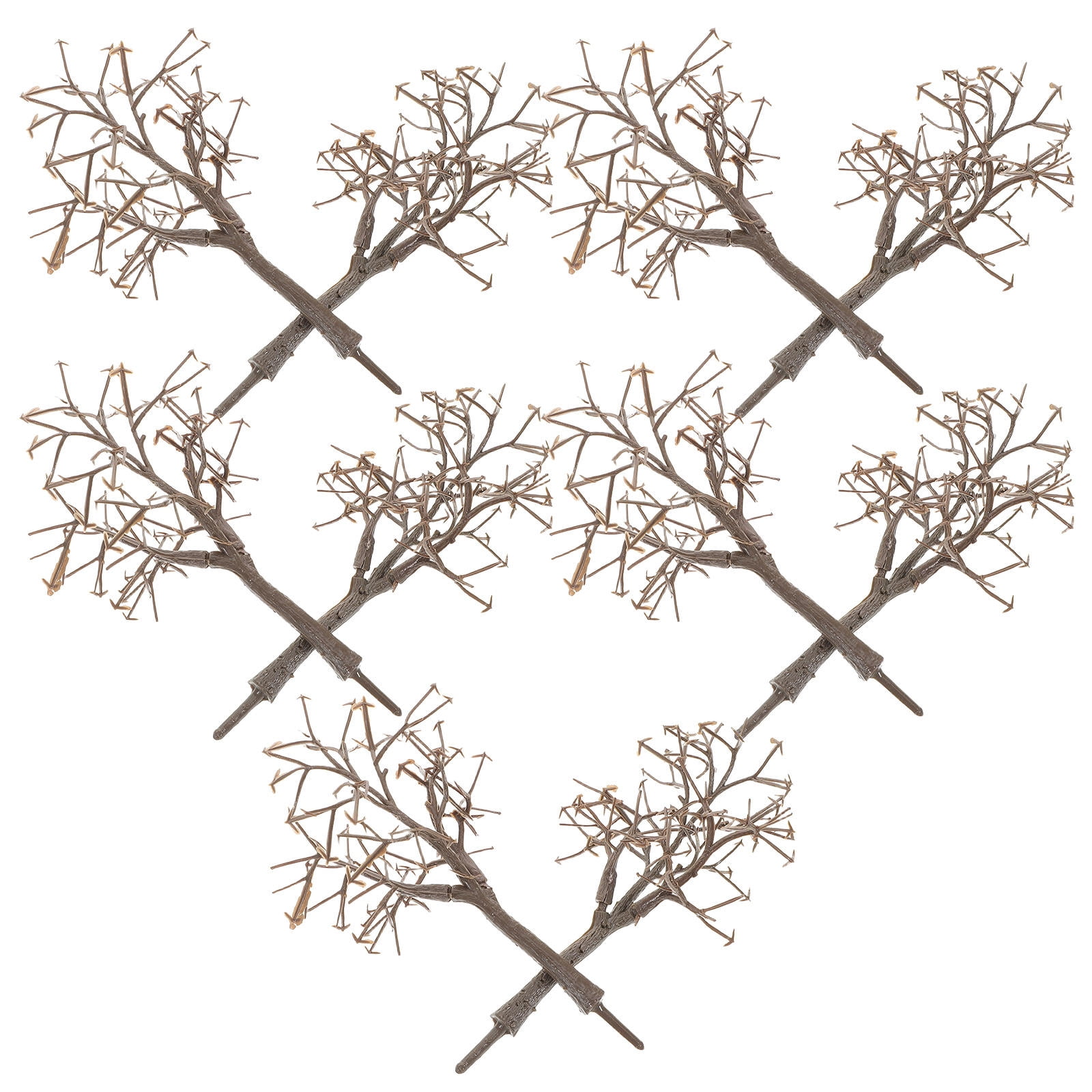 Masteelf 10PCS Model Tree Trunks for Train Landscape Scenery ...