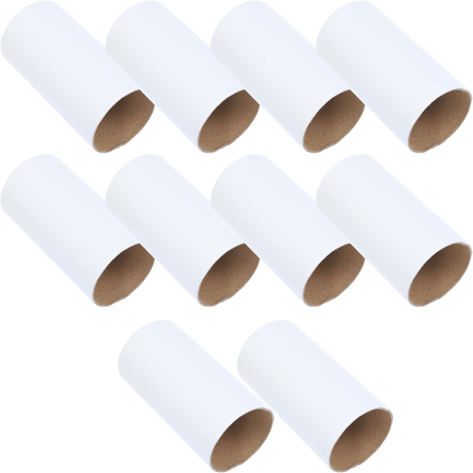 White Paper Tubes for DIY Art Projects Craft Rolls Enhance Motor Skills ...