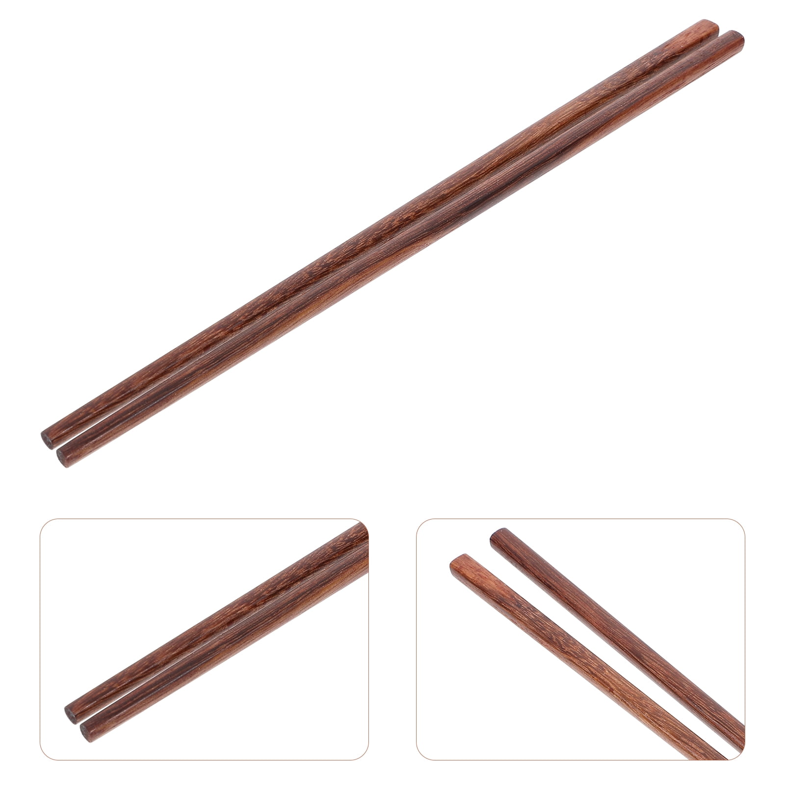 Masteelf 10Pairs Extra Long Wooden Kitchen Frying Chopstick for Dinner ...