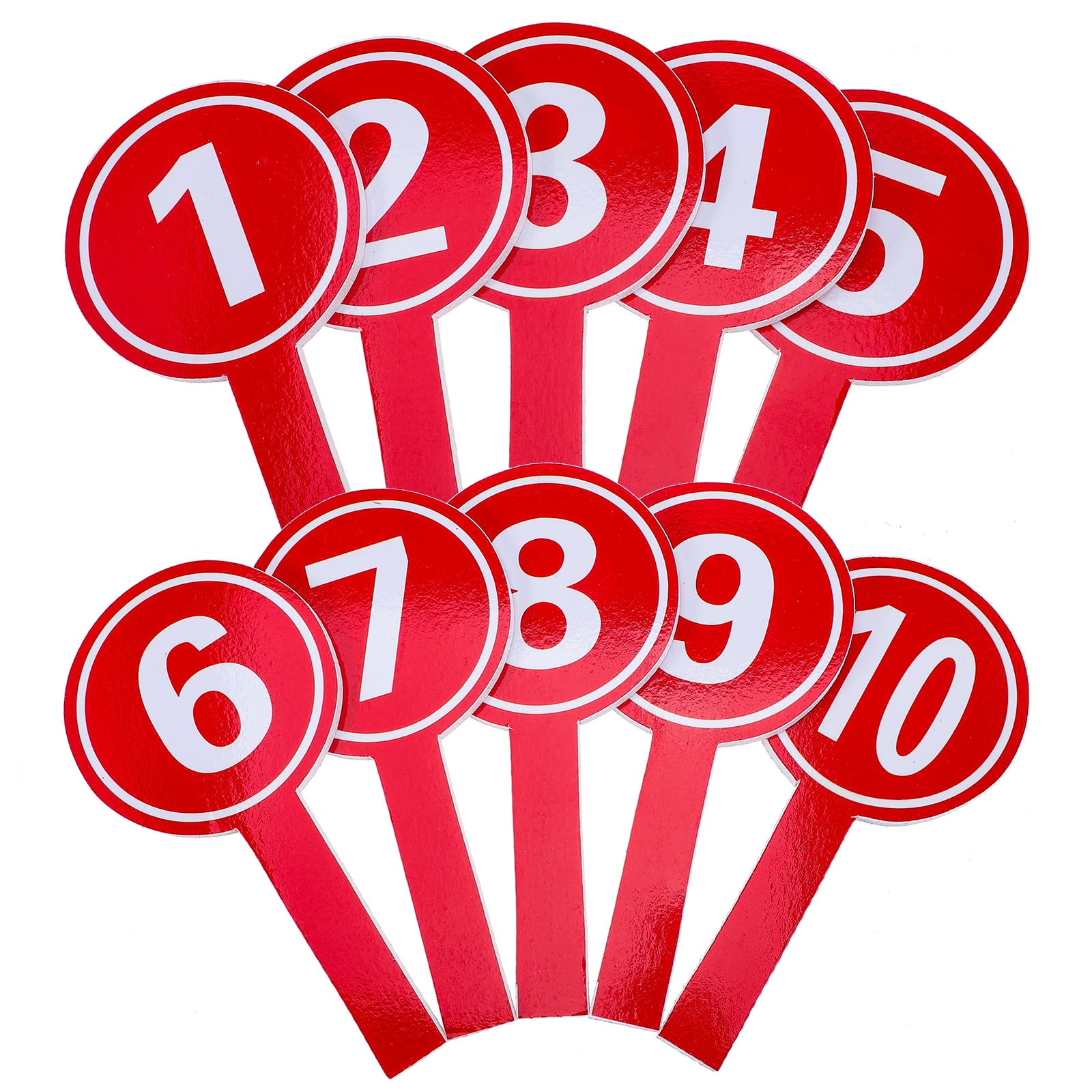 Auction Paddles Numbers