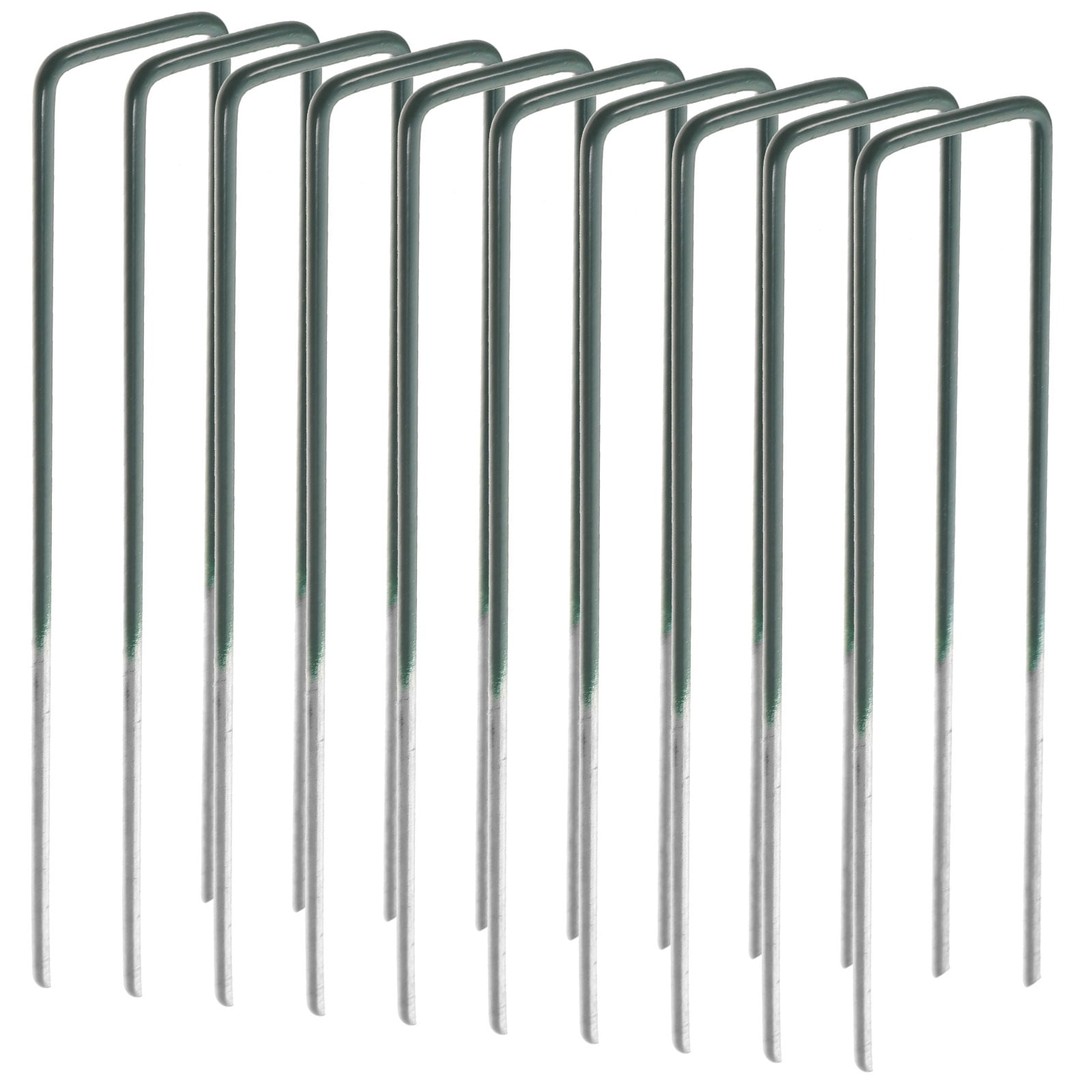 Masteelf 10Pcs U-Shaped Metal Ground Stakes for Camping and Garden Use ...