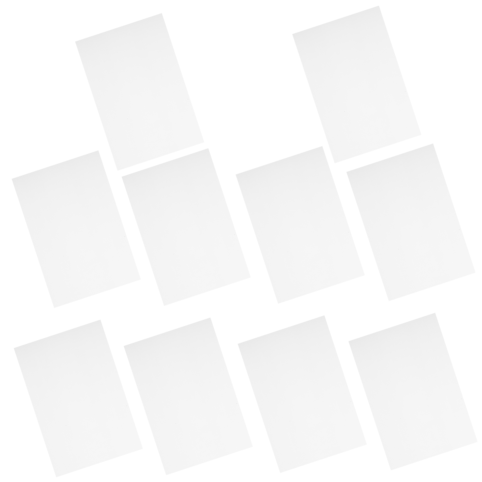 Masteelf 10Set Blank Rough Surface PVC Heat Shrinkable Sheets for Art Classes and DIY Projects ...