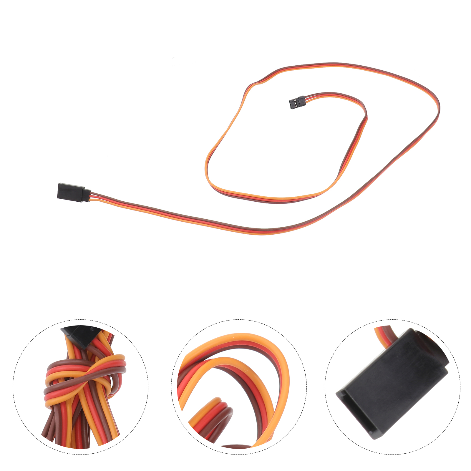 Masteelf 10pcs 1M 100cm Extension Lead Wire Cables for Futaba JR ...