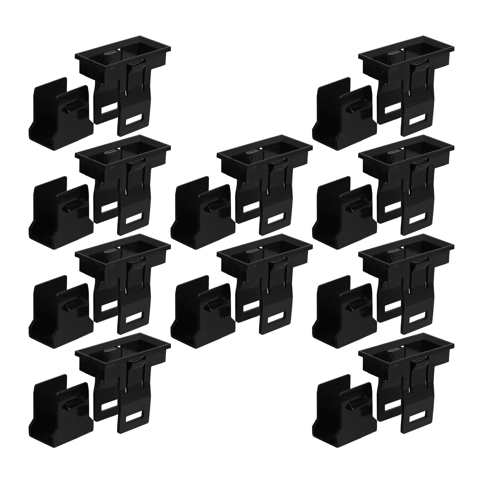 Masteelf 10pcs Air Switch Installation Bracket 1P Plastic Concealed ...