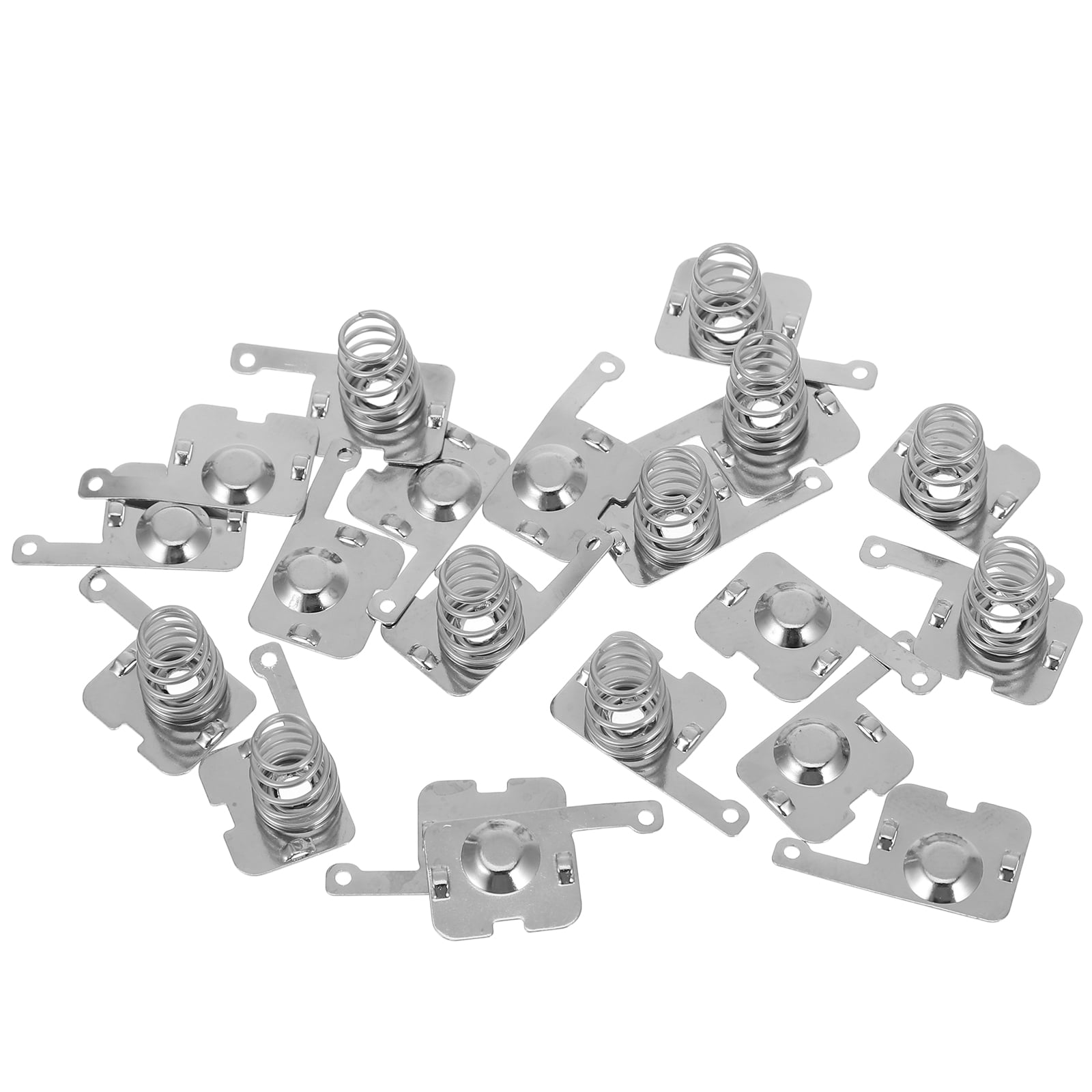Masteelf 10pcs Battery Spring Contacts For Positive And Negative ...