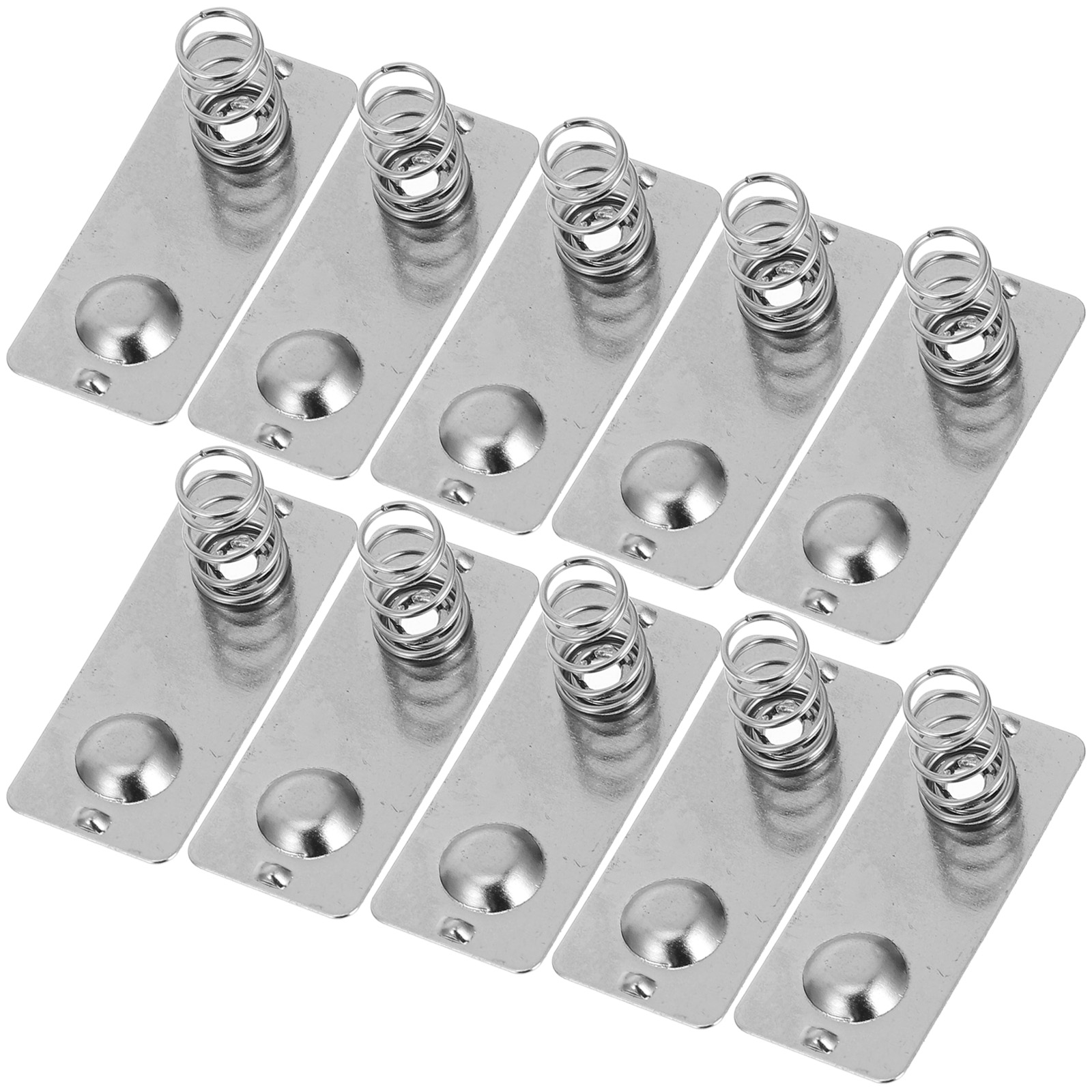 Masteelf 10pcs Battery Terminal Plate Battery Spring Negative To ...