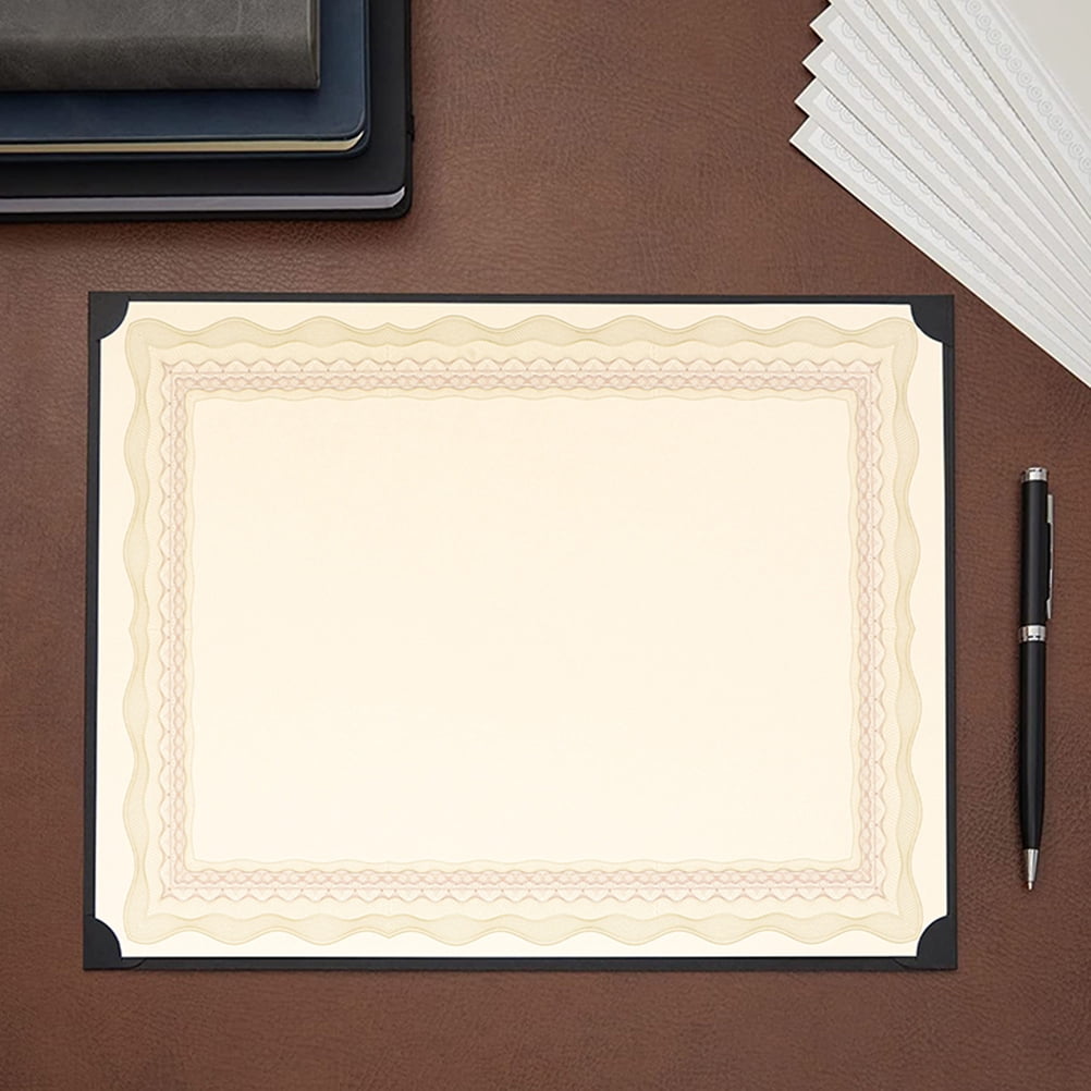 Masteelf 10pcs Certificate Paper Blank Award Certificates Paper A4 ...