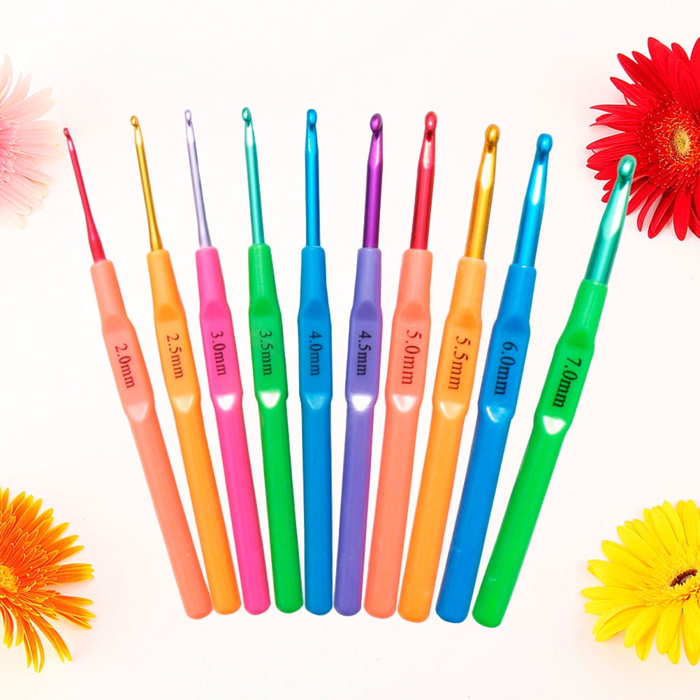 Masteelf 10pcs Crochet Hooks and Knitting Needles Set in Assorted ...