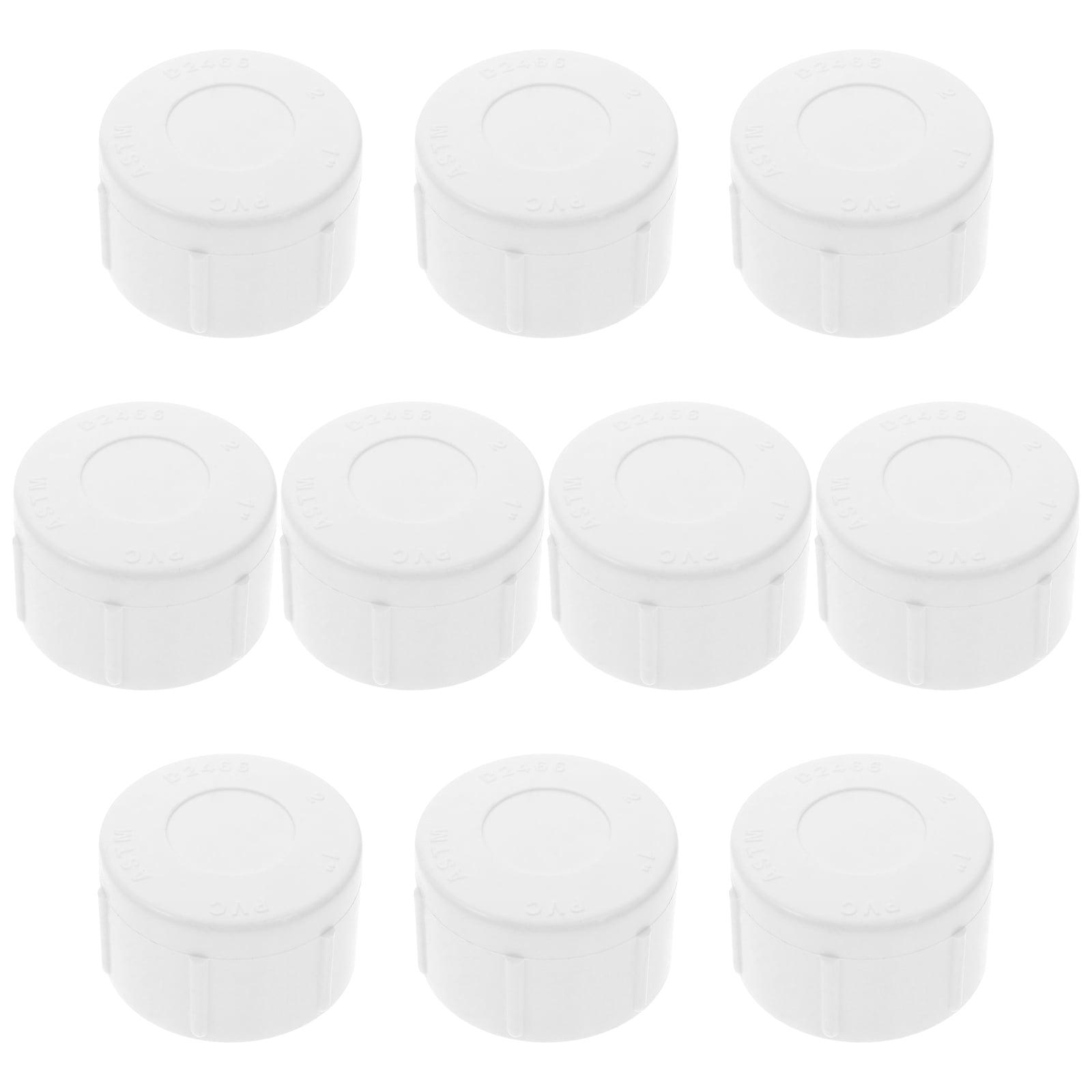 Masteelf 10pcs Female Thread Cap For Water Pipe Pvc Pipe End Cap Plug ...