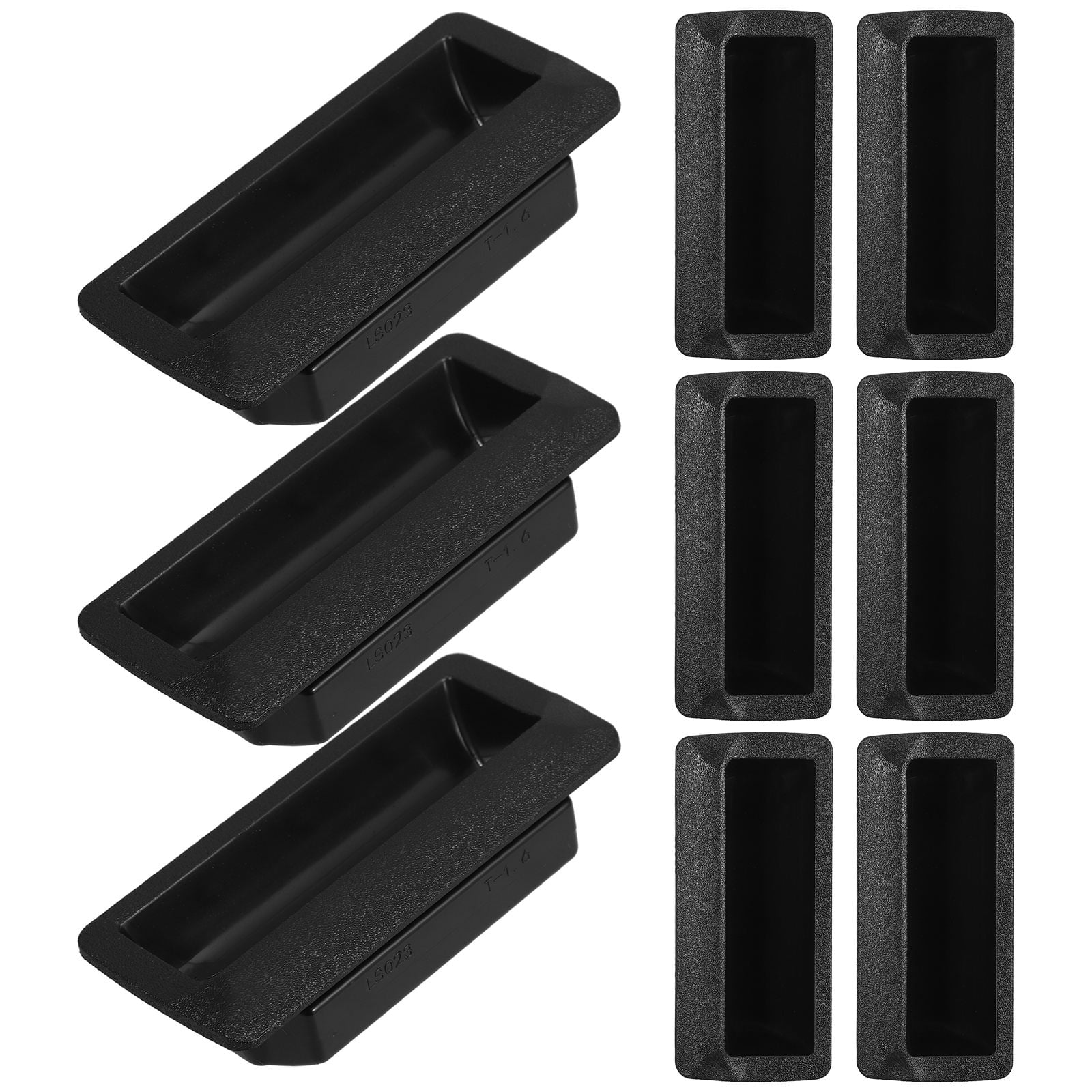 Masteelf 10pcs Flush Door Pull Handle For Cabinet Drawer Plastic ...