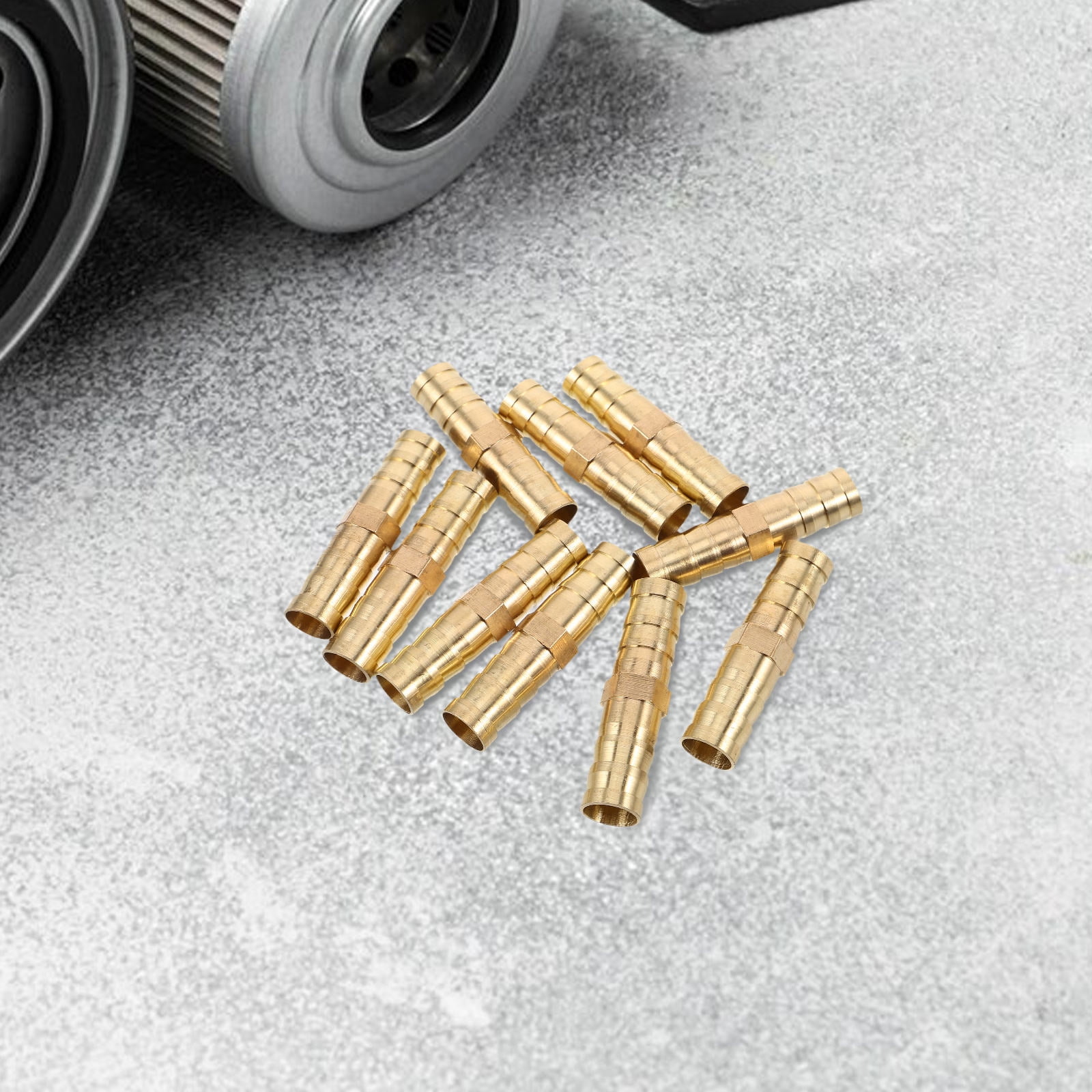 Masteelf 10pcs Gas Stove Hose Fittings and Connectors Set Copper Quick ...
