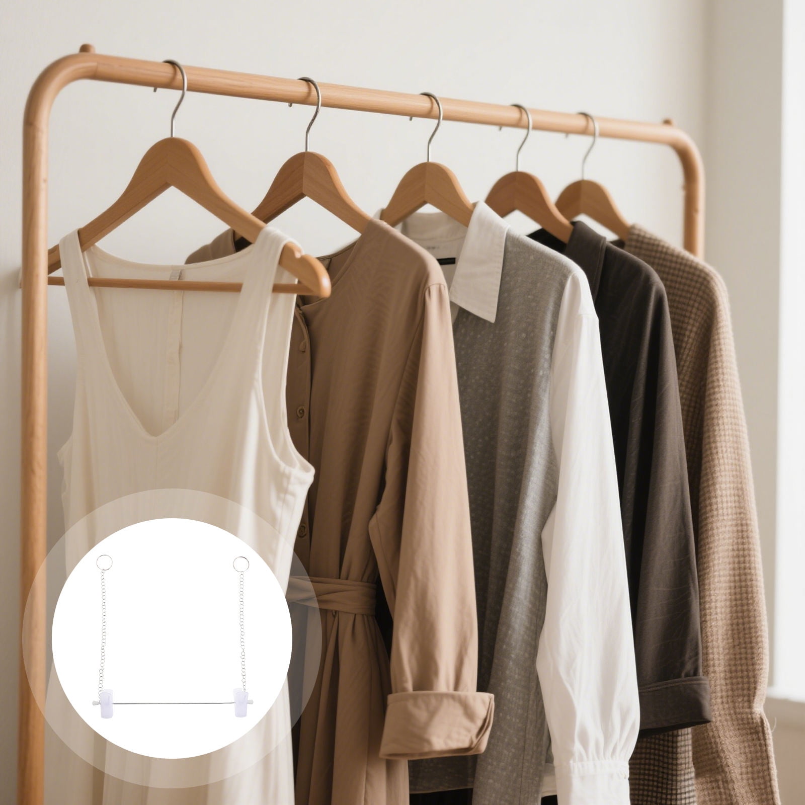 Masteelf 10pcs Iron Hanging Chain For Clothes Market Display Hanging ...