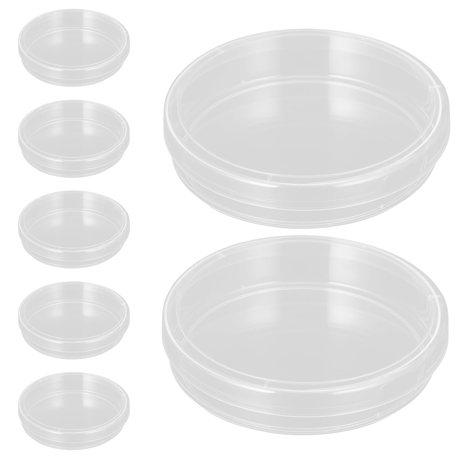 Masteelf 10pcs Laboratory Plates Cell Culture Plate Culture Dishes With ...