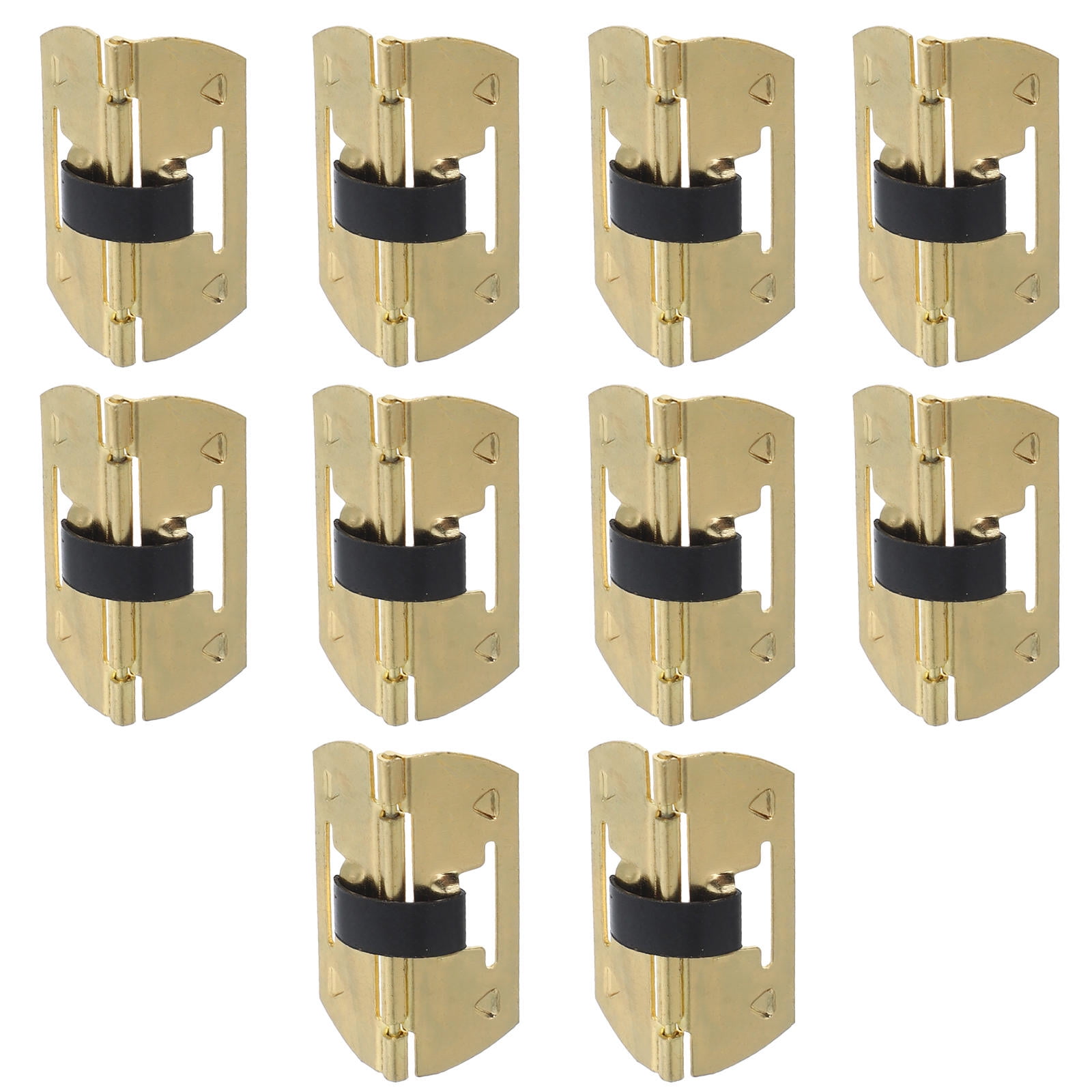 Masteelf 10pcs Metal Spring Hinge Small Spring Hinge Spring Loaded ...