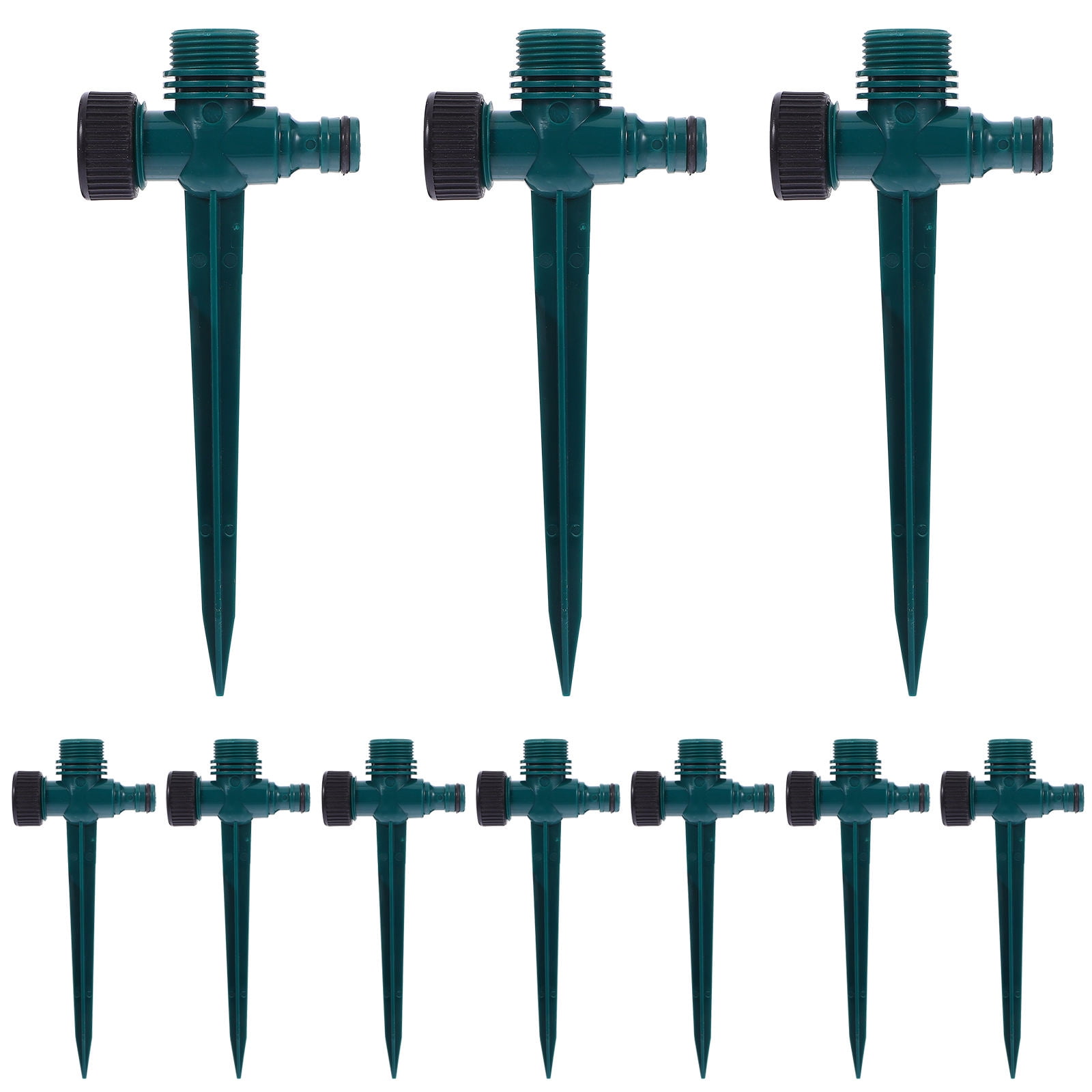 Masteelf 10pcs Outdoor Sprinkler Spike Sprinkler Stakes Plastic ...