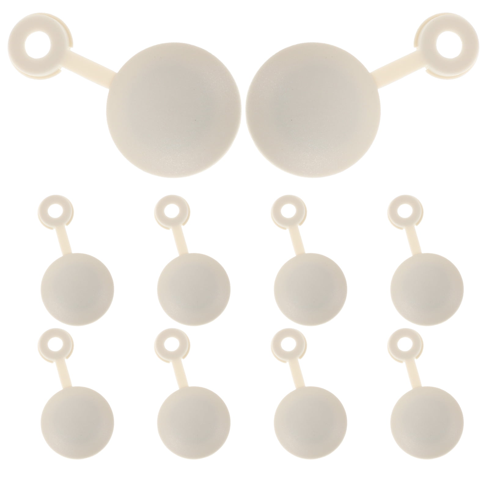 Masteelf 10pcs Plastic Hinged Screw Cover Caps for Car and Furniture ...