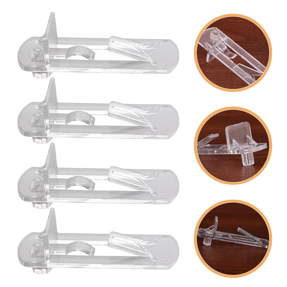 Masteelf 10pcs Plastic Locking Shelf Support Pegs Shelf Pins Locking ...