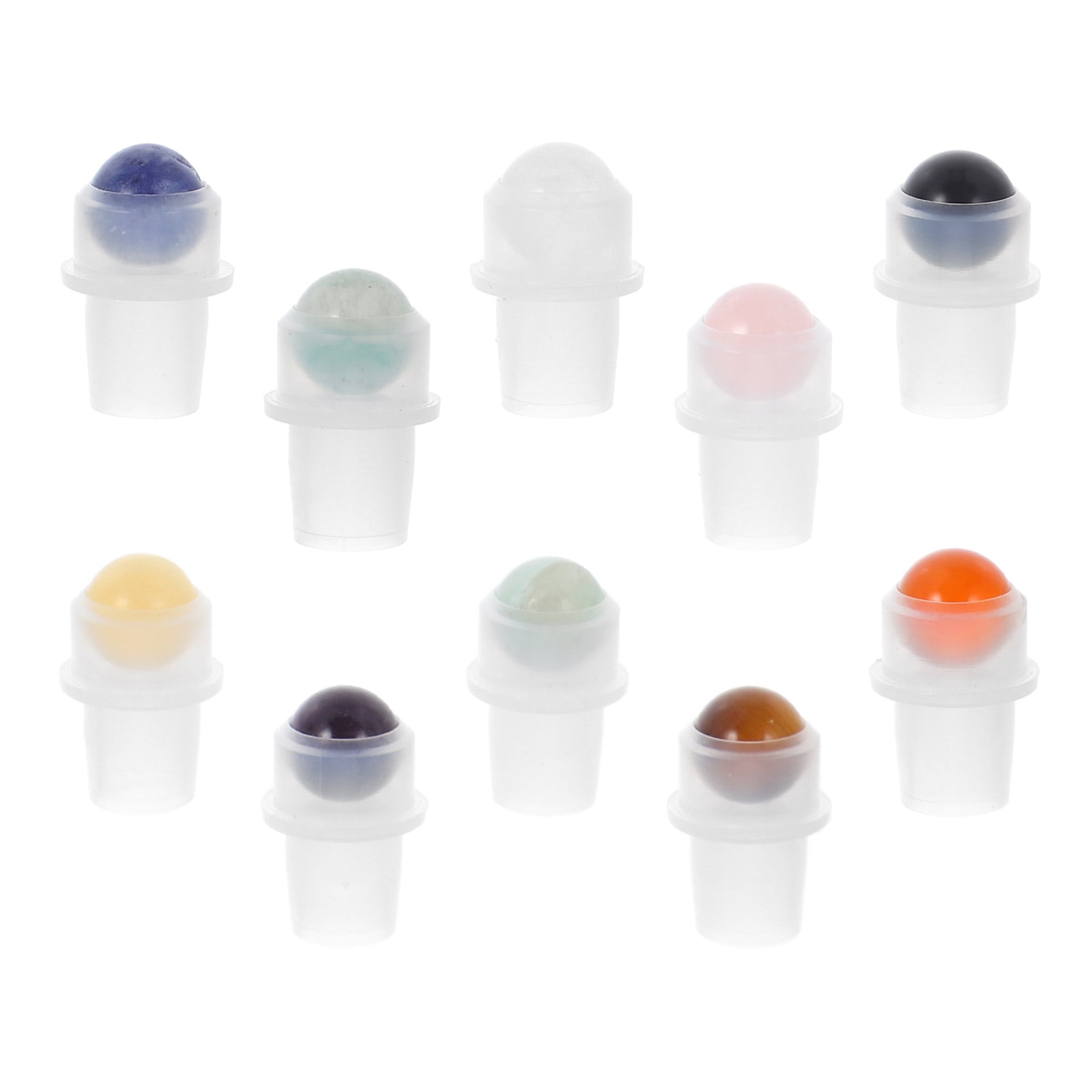 Masteelf 10pcs Roller Ball Inserts Essential Oil Bottles Tops Roller ...