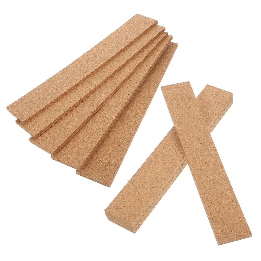 Masteelf 10pcs Self-Adhesive Cork Board Strips For Walls Frameless Cork ...