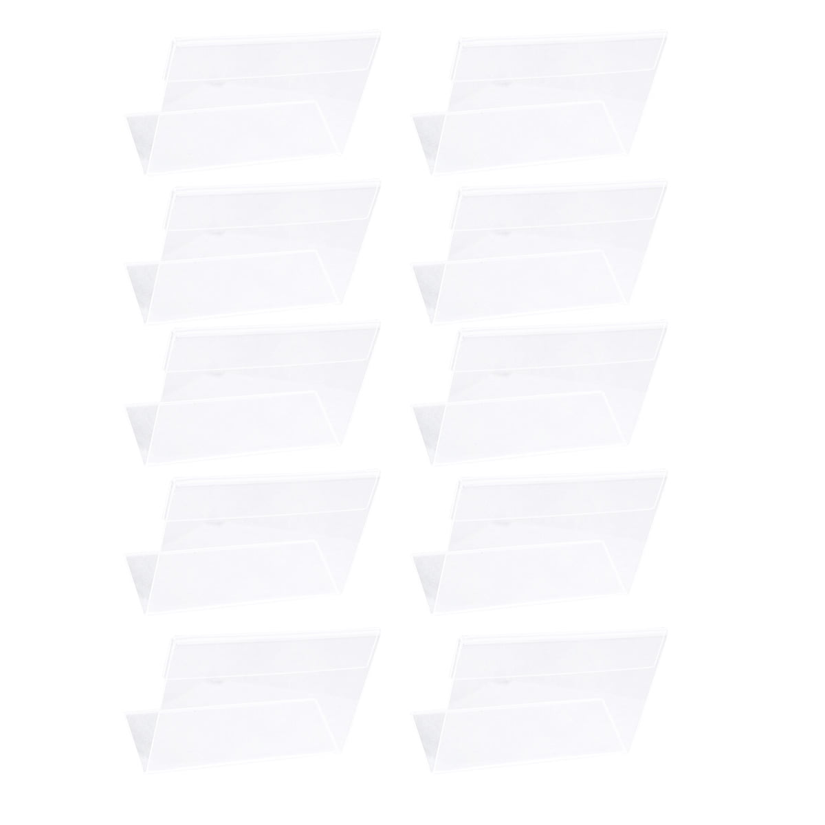 Masteelf 10pcs Sign Holder Side Insert Table Menu Display Stand for ...