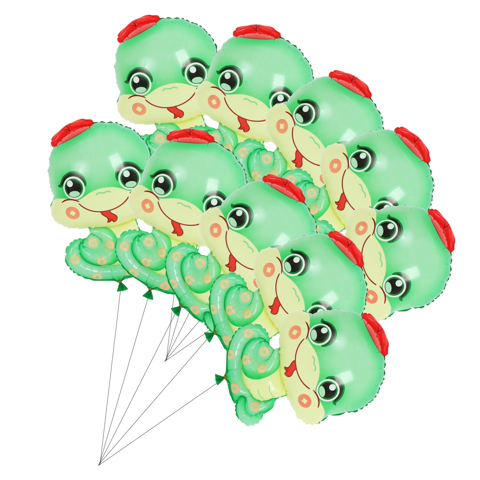 Masteelf 10pcs Snake Shaped Balloon 2025 Chinese New Year Party ...
