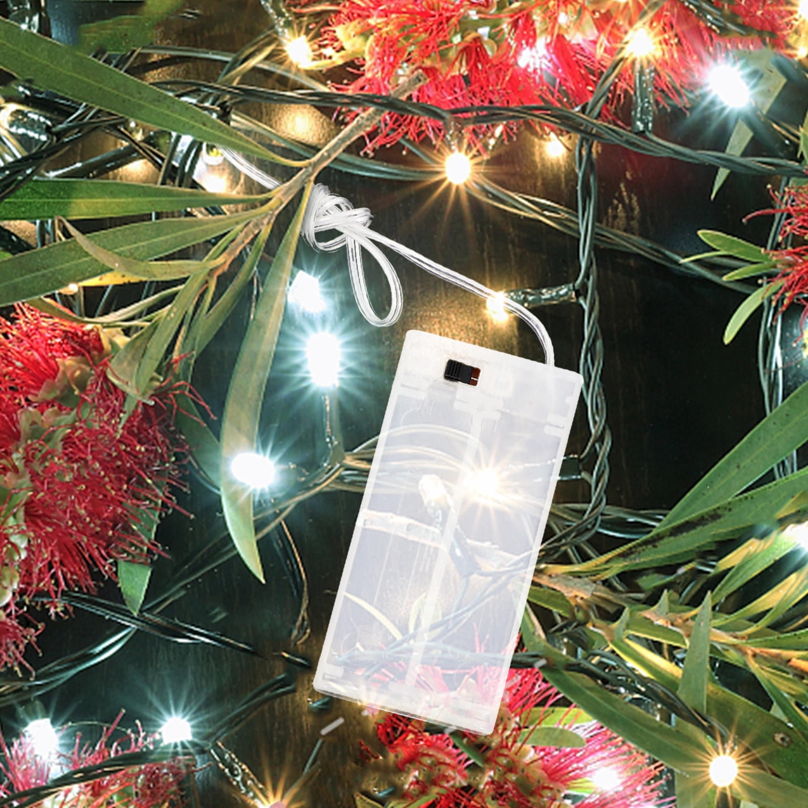 Masteelf 10pcs String Lights Battery Box Empty Battery Holder Plastic ...