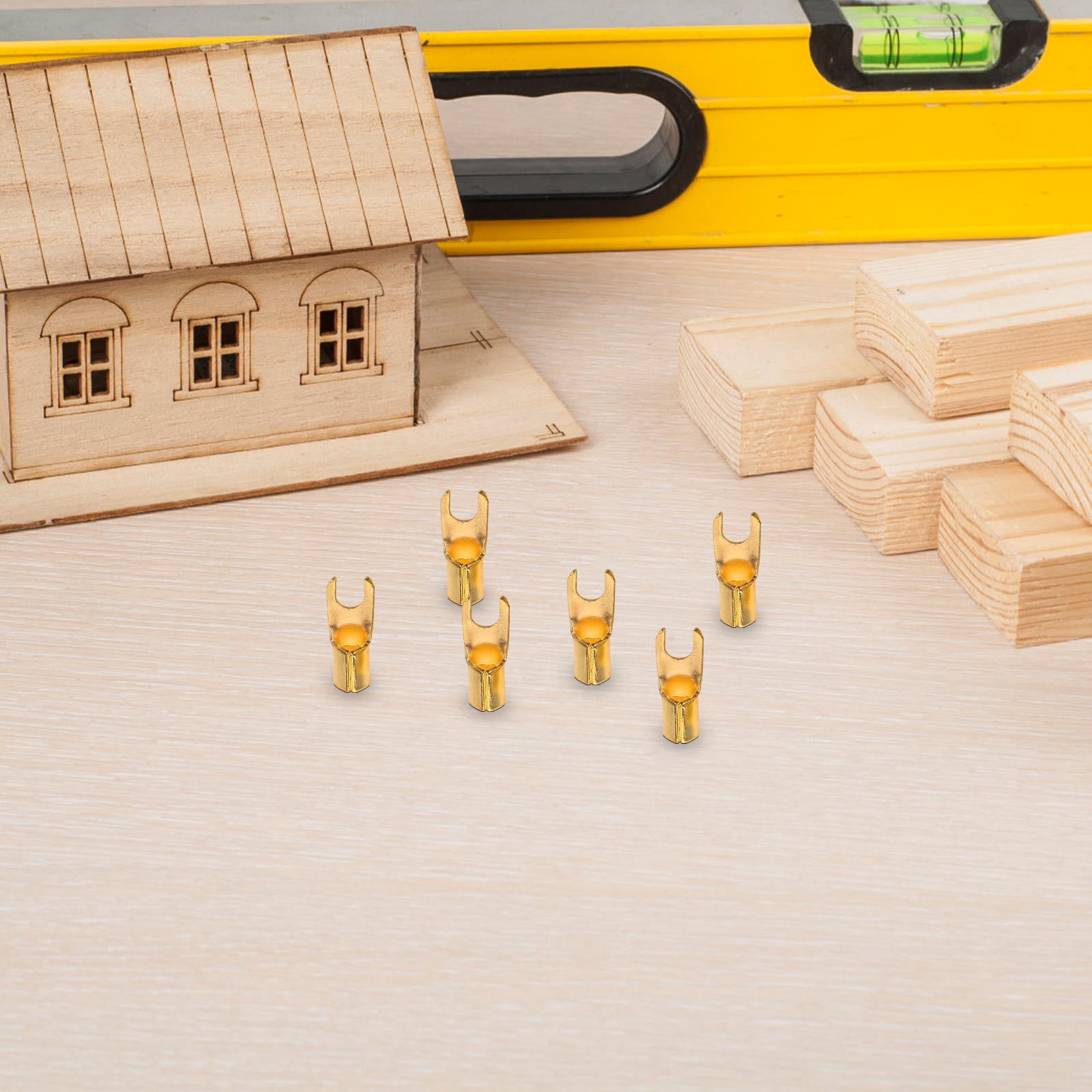 Masteelf 10pcs U-Shaped Car Terminal Electrical Wire Connectors Spade ...