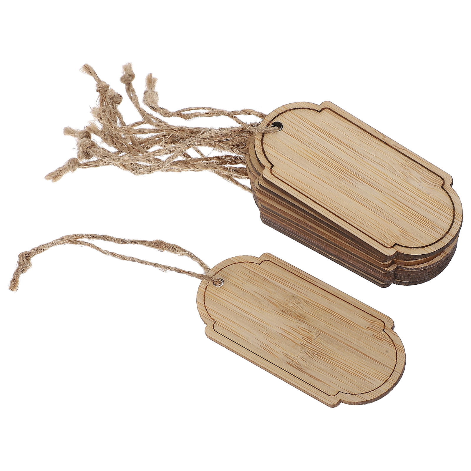 Masteelf 10pcs Wooden Garden Labels Outdoor Plants Marker Reusable ...